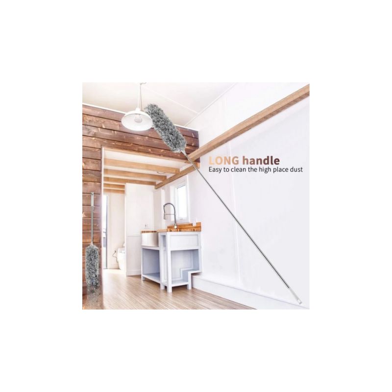Extendable Microfiber Duster with Long Telescopic Handle | Long Reach ...
